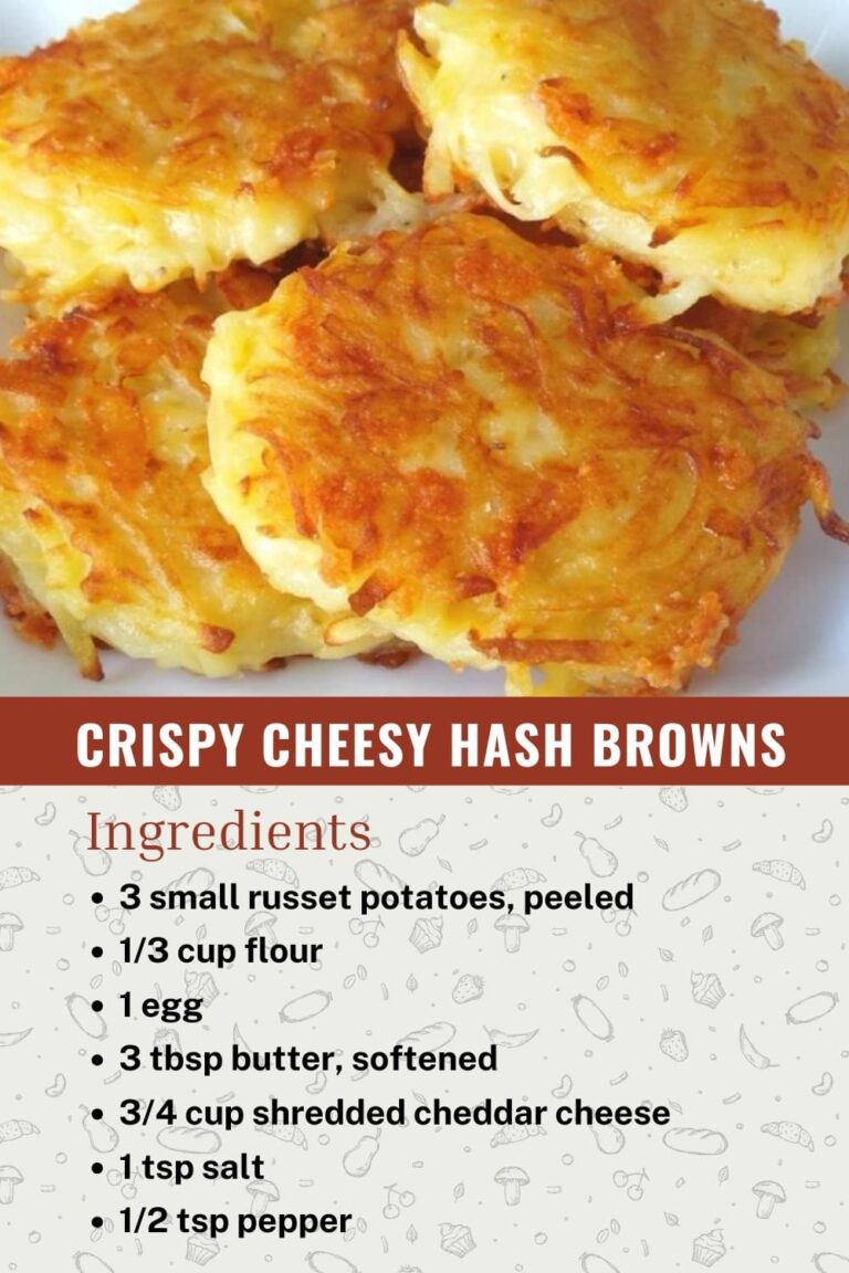 CRISPY CHEESY HASH BROWNS – OLD GRANDMA'S RECIPES